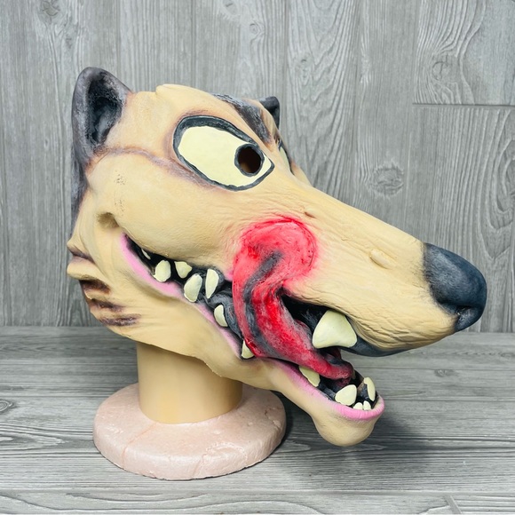 Other | Big Bad Wolf Mask Fright Asylum 200 Disguise Inc Adult ...